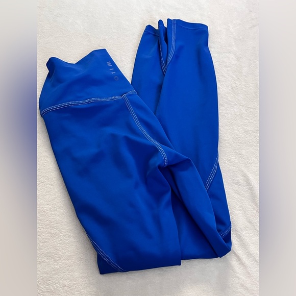 Wilo The Label | Pants & Jumpsuits | Wilo The Label Contour Seam Blue ...